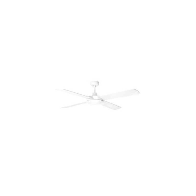 Ceiling Fan 4Blade 1320mm 3Spd Wall Plywood White - Cetnaj