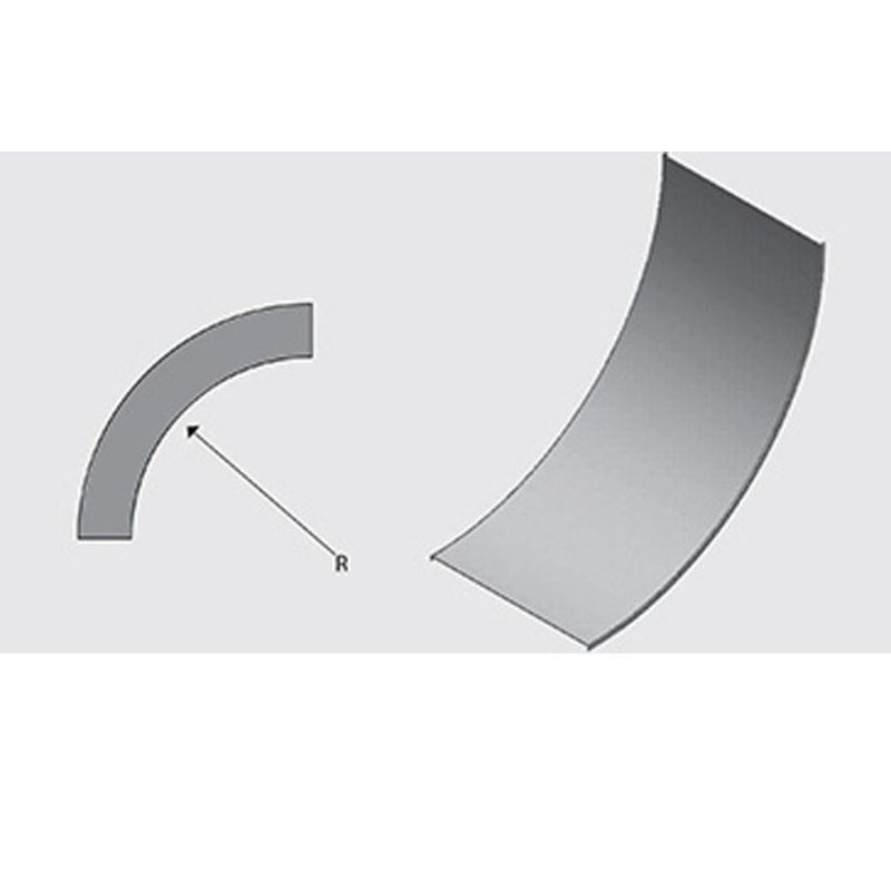 Internal Riser Cover 150mm Wide 450mm Radius HDG - Cetnaj