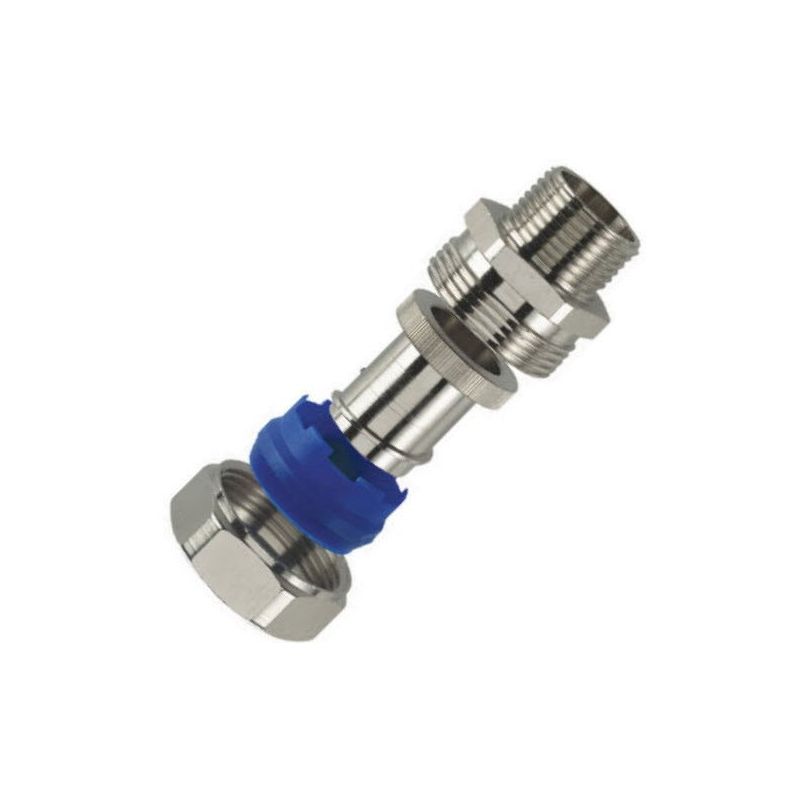 Flex Conduit Terminator Straight 16mm M20Brass - Cetnaj