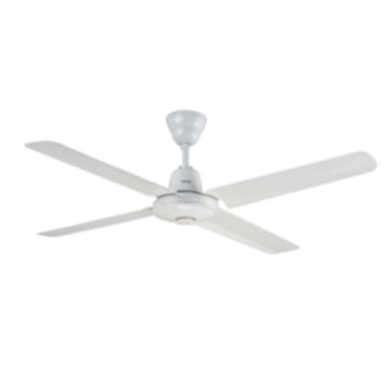 Airflow Ceiling Fan 1200mm 240VAC 50Hz 60W 275rpm 4 Blades White ...