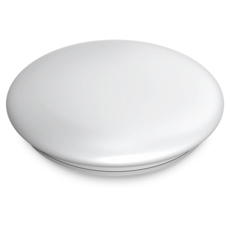 Atom Lighting LED Oyster Slim Opal Acrylic 17W Tri-CCT White 350mm dia ...