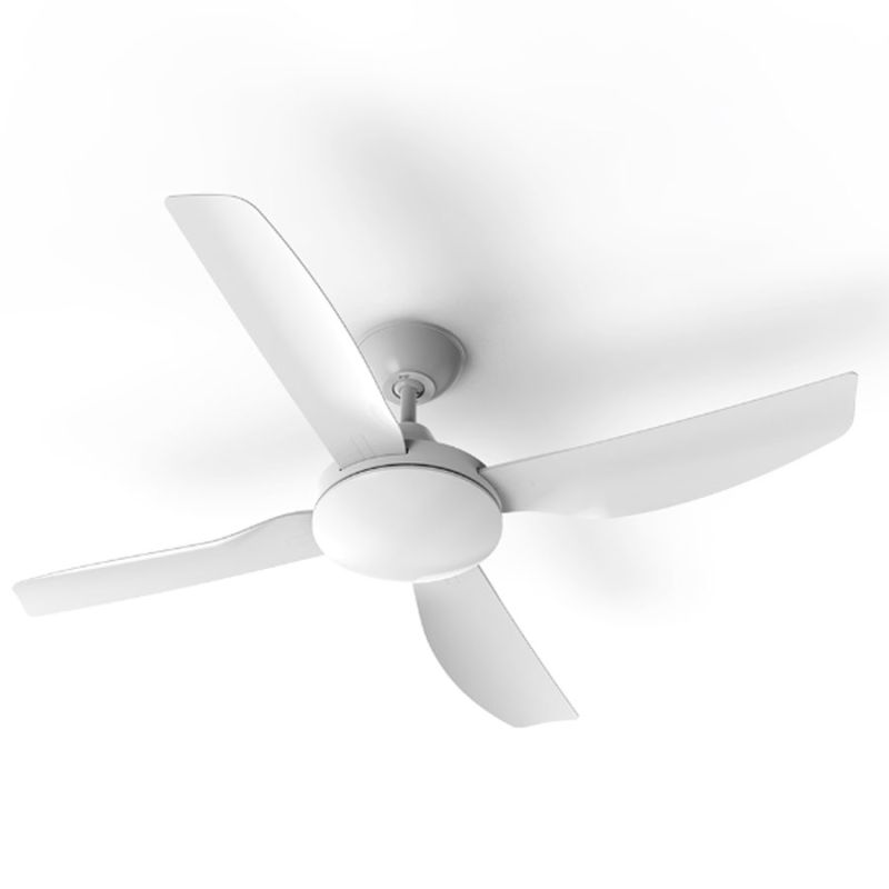 Atom Lighting Sanur DC Ceiling Fan 1220mm 4 Blade ABS White | Cetnaj