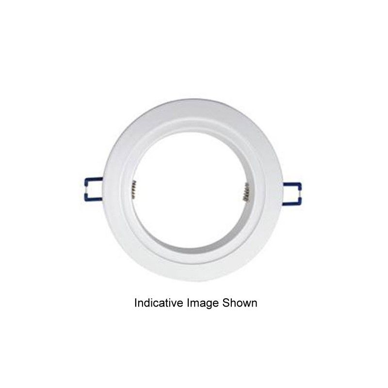 Atom Lighting Downlight Adaptor/Extension Plate IP20 White 110.5mm ID F ...