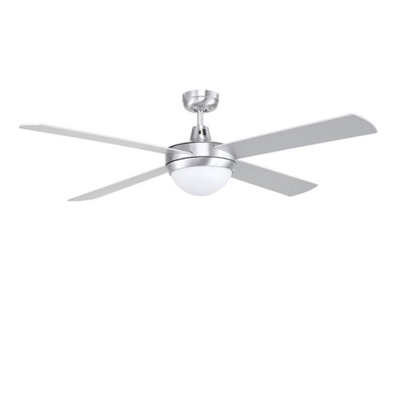 Brilliant Lighting Ceiling Sweep Fan with 2xB22 Light 4 Blade 1320mm 3 ...