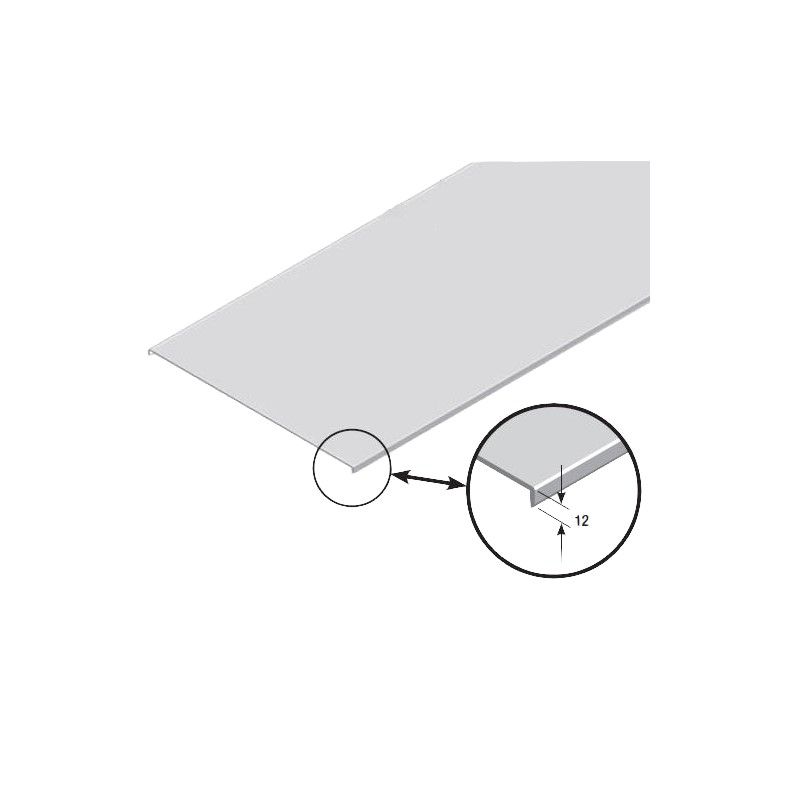 Burndy Unvented Cable Ladder Flat Cover W300mm Hot Dip Galvanized | Cetnaj