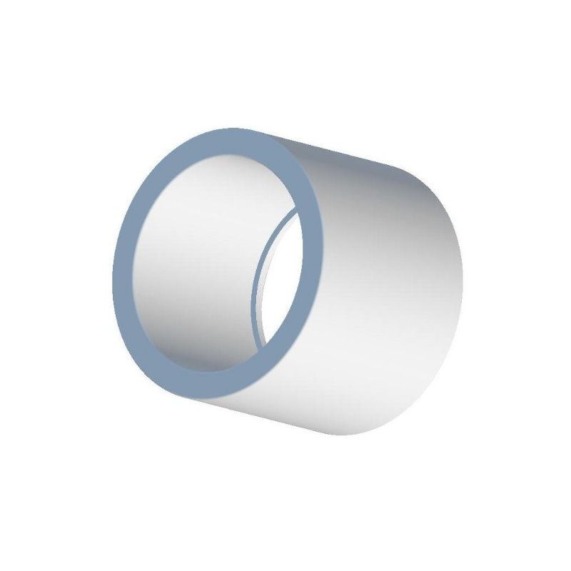 Cable-Flow Conduit Reducer Plain-Plain 80-63mm PVC Grey | Cetnaj