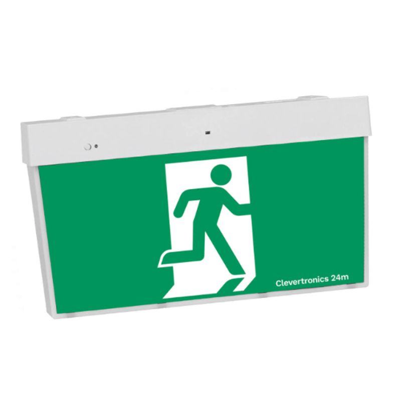 Clevertronics Trade Series Exit Sign Surface Mount Single or Double ...