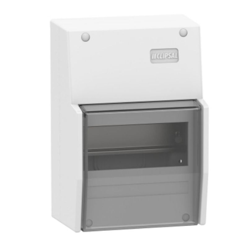Clipsal 6 Pole Switchboard Enclosure Surface Mount 100 Amp Plastic - Cetnaj