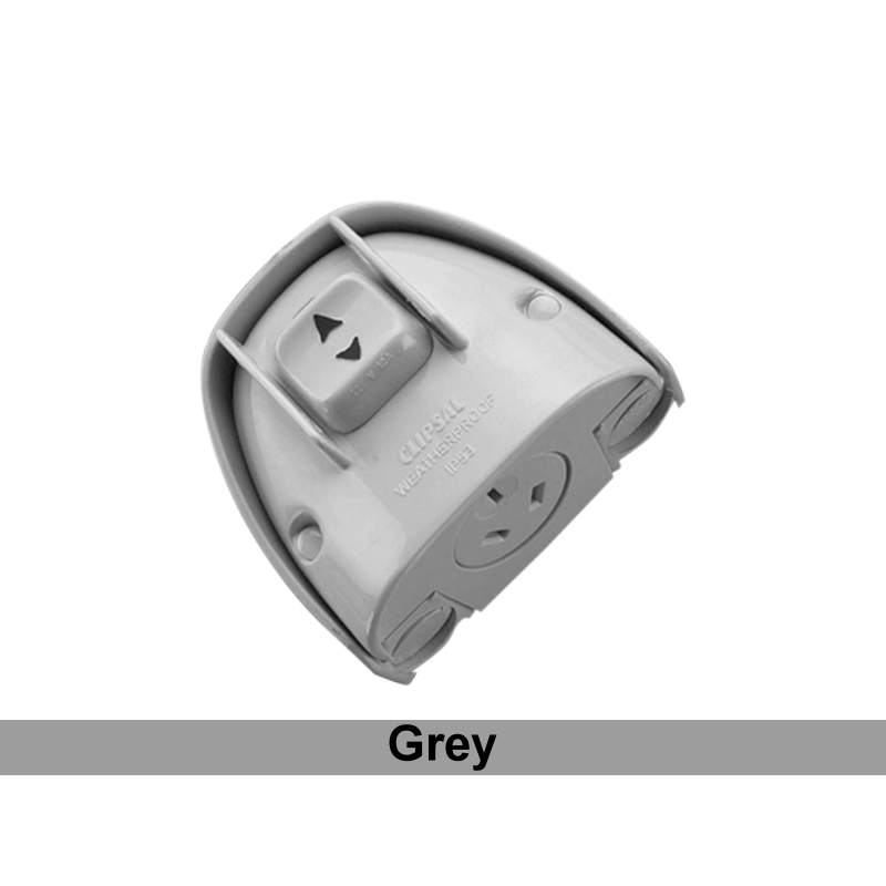 Clipsal GPO Switched Outlet Weatherproof Surface Mount Standard 1 Gang ...