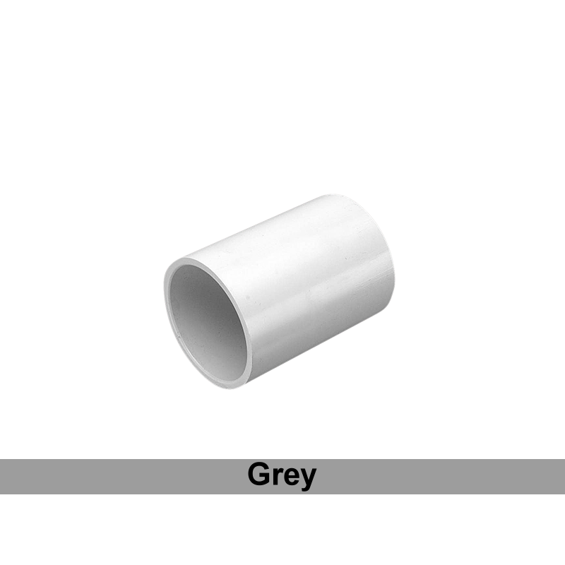 Clipsal Conduit Coupling 50mm Plain-Plain PVC Grey - Cetnaj