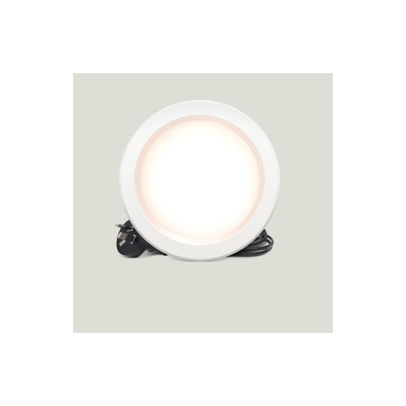 HPM Downlight Round Fixed Int Driver 125mm Cutout LED 7W 4K White - Cetnaj