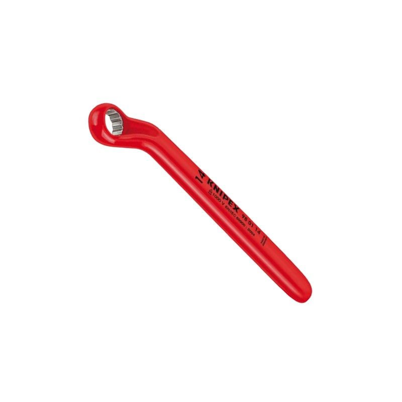 Knipex Insulated Ring Spanner 13mm 1000V Chrome Vanadium Steel - Cetnaj