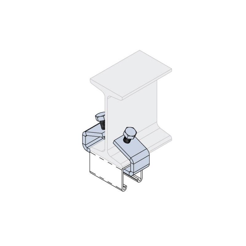 Kounis Beam Suspension Clamp Steel Hot-Dip Galvanised For Strut Channel ...