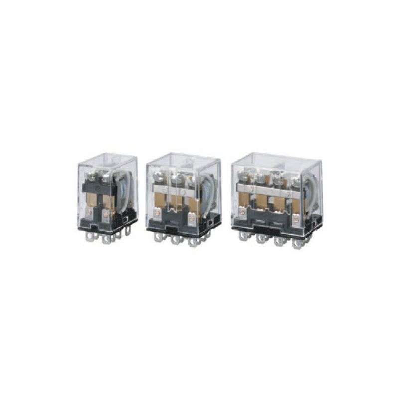 Omron General Purpose Relay Plug-In Mount 1P 1CO 15A 12VDC 8 Pin Flat ...