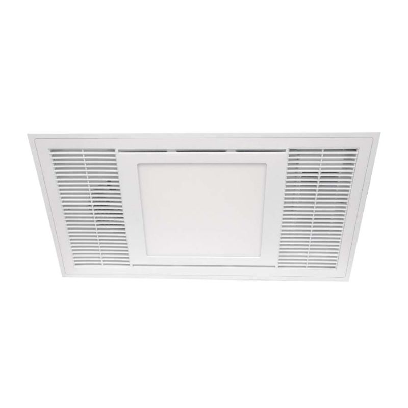 Madrid 3 in 1 Heat Light Exhaust Ultra Low Profile Bathroom Fan Heater ...