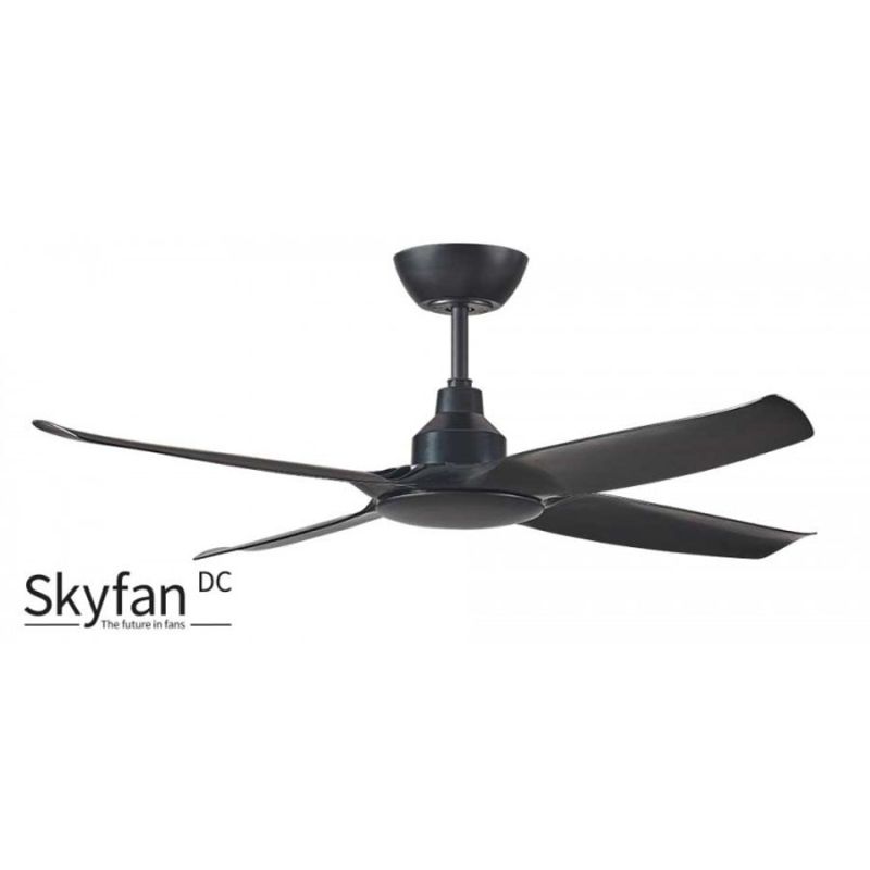 Ventair Skyfan 4 DC Ceiling Fan with Remote 4 Blade 1200mm Glass Fibre ...