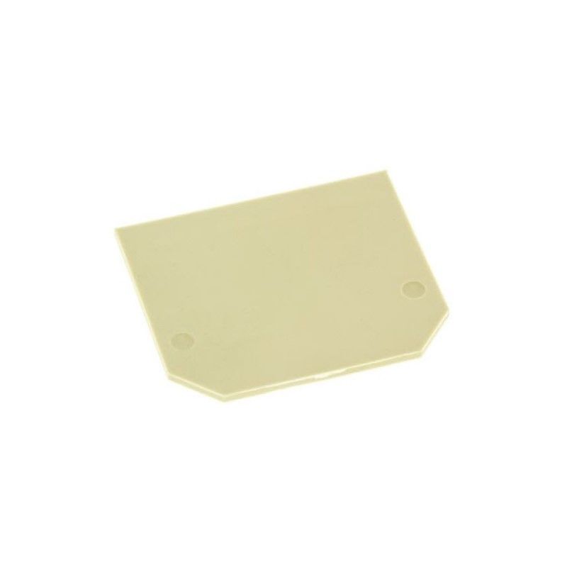 Weidmuller Klippon Rail Terminal End Plate Beige For SAK2.5 Terminals ...