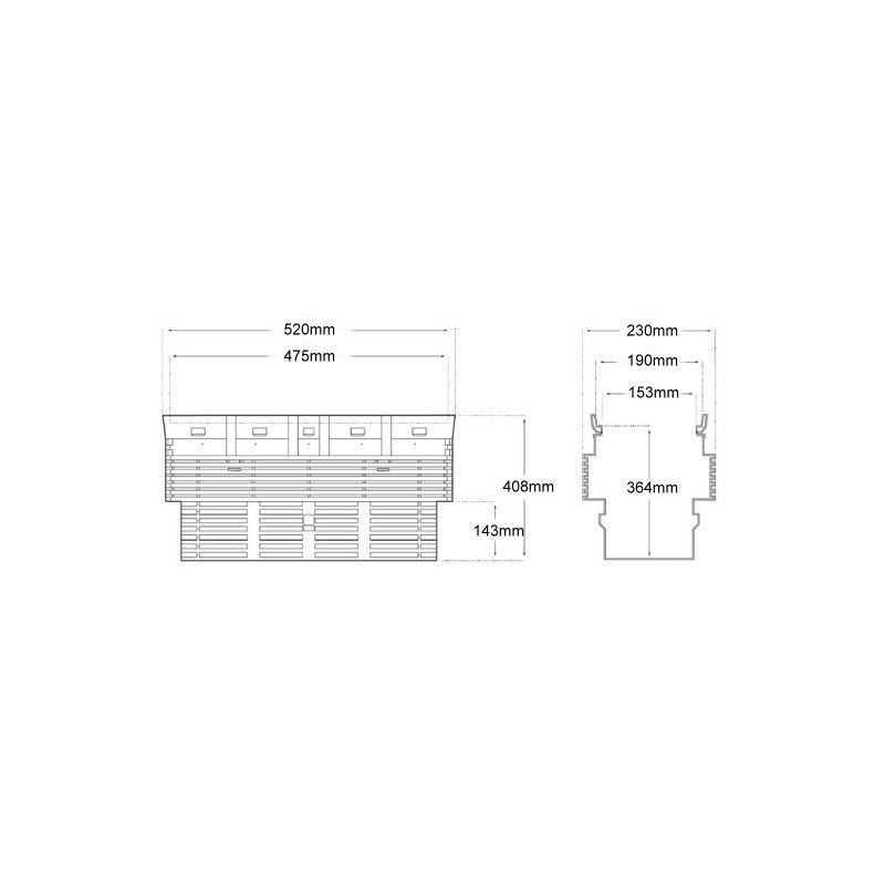Mascot Engineering Telstra Pit 505x225x404mm Plastic | Cetnaj Taree