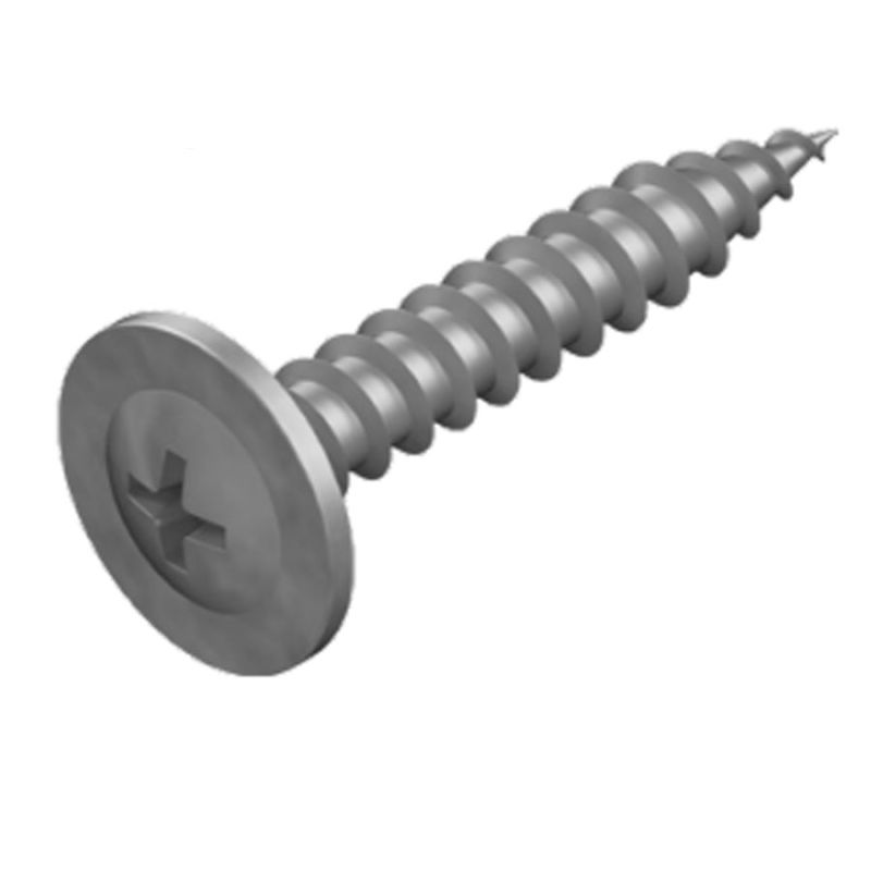 Button Head Needle Point Screw C3 Galv 8G x 25mm 200 Pack - Cetnaj