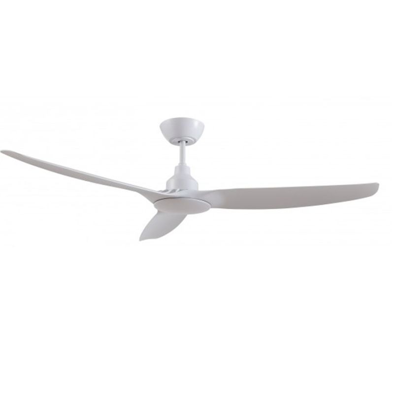DC Ceiling Fan 1500mm Glass Fibre 3 Blade White - Cetnaj