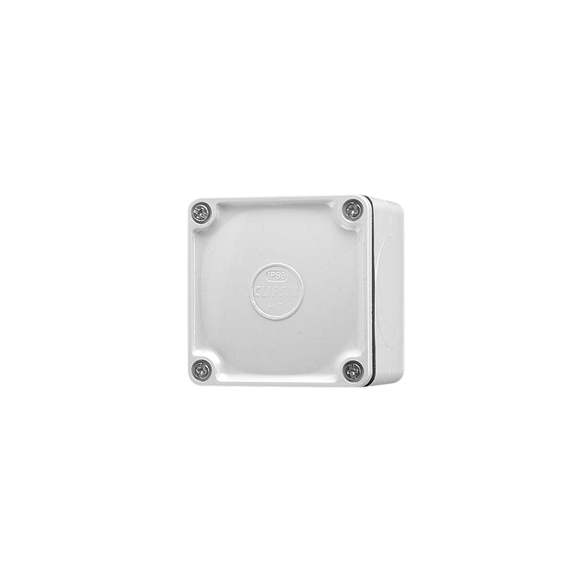 Adapt Box w/Lid GP W/P Rect Gry IP56 PVC 77Wx54Dx77Hmm - Cetnaj