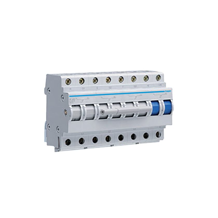C/O Switch 4P 63A AC21 DIN Rail IP20 - Cetnaj
