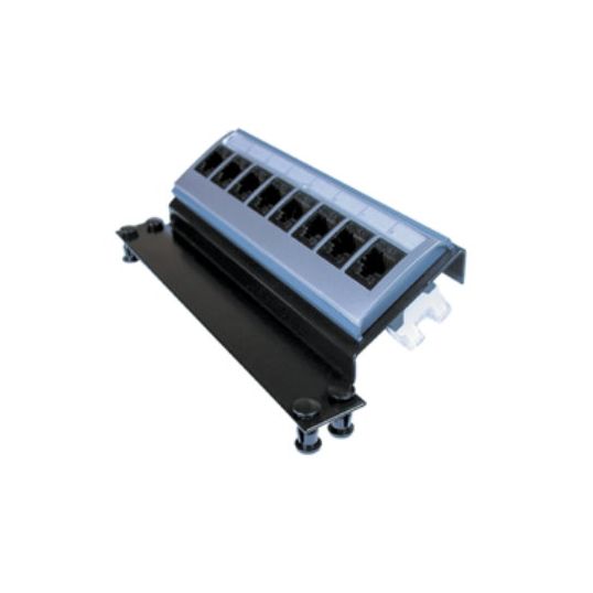 Clipsal Actassi StarServe Patch Panel Telephone & Data Angled Cat6 8 ...