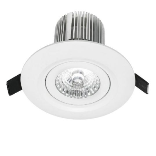 Brilliant Lighting Downlight Gimble 70-93mm Cutout COB LED 10W 3/4200/6 ...
