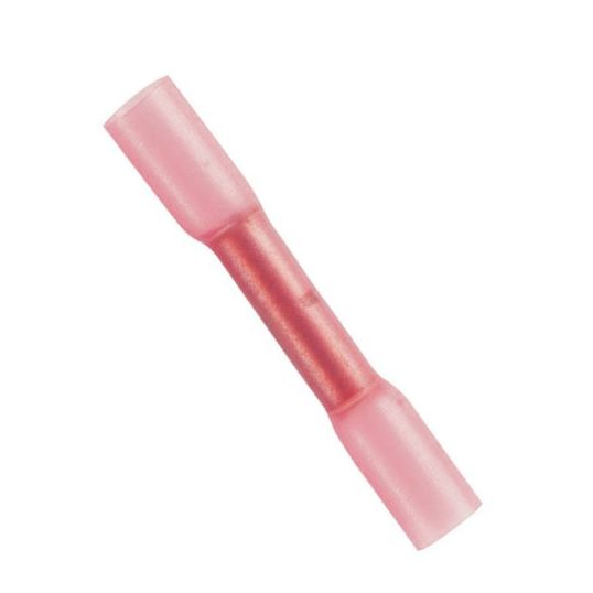 Cabac In-Line Splice Insulated Waterproof 0.5-1.6mm 1C Red 25 Pack | Cetnaj
