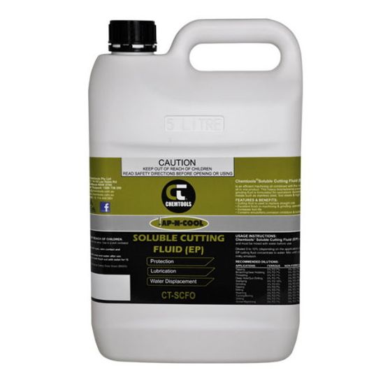 Chemtools Tap-N-Cool Soluble Cutting Fluid EP 5L | Cetnaj