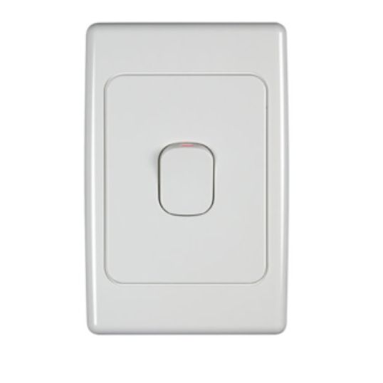Clipsal Switch Flush Mount Rocker Standard 1 Gang 32A 415V 2 Pole ...