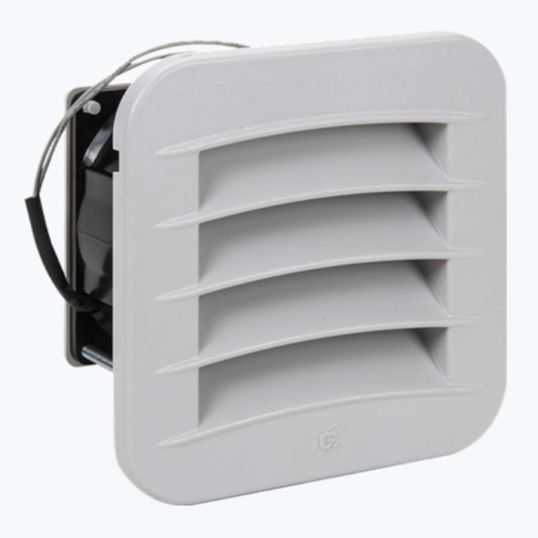 Cosmotec Kryos Filter Fan 24VDC 50cu-m/hr H119mm x W119mm x D58mm | Cetnaj