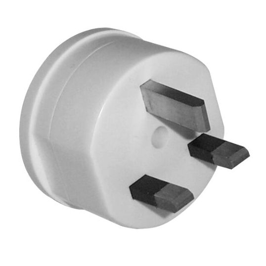 HPM Travel Adaptor International 10A 250V 2400W w/Plug White | Cetnaj