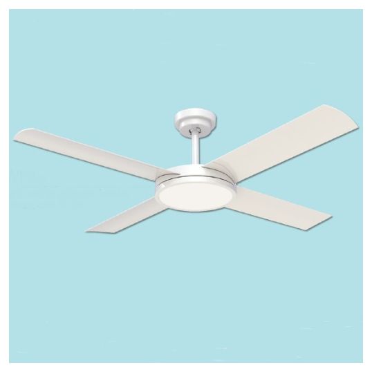 Hunter Pacific Ceiling Sweep Fan with LED Light 4 Blade 1320mm 3 Speed ...