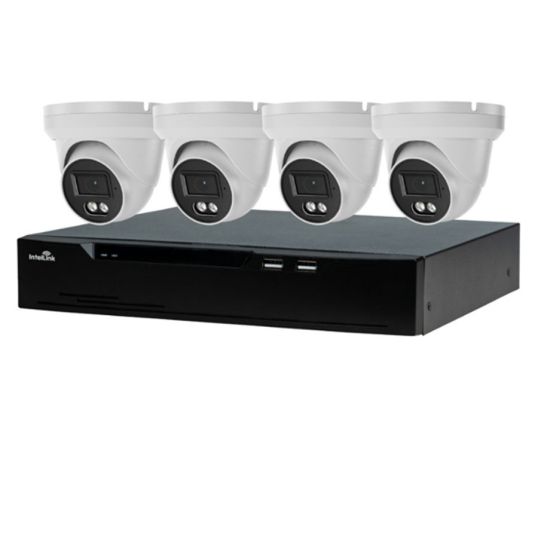 IntelLink CCTV Kit Gen 2 8 Channel NVR with 2TB & 5MP Full Colour ...