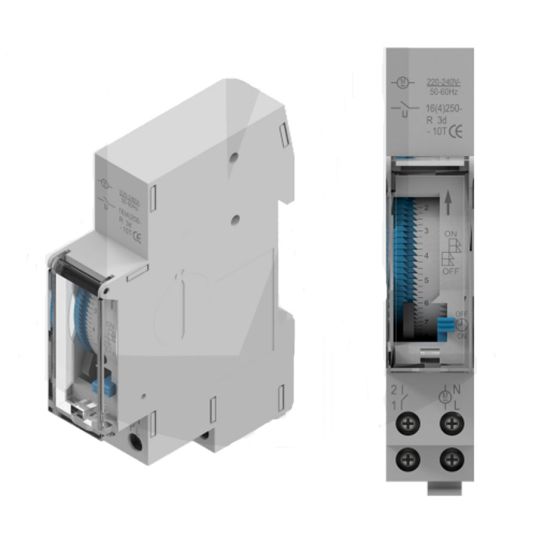 Matelec Timer DIN Analogue 16A 24hr with BBU | Cetnaj