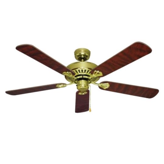 Mercator Ceiling Sweep Fan 5 Blade 1300mm 3 Speed Plywood Timber ...