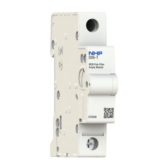NHP DIN-T Accessory 1 Pole Filler (MCB profile) | Cetnaj