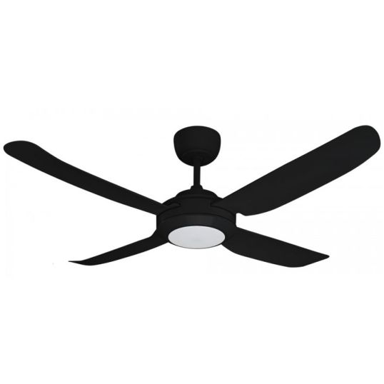 Ventair Spinika II Ceiling Fan with Tricolour Dimmable LED Light 52in ...