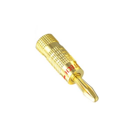 Origin Banana Plug 24K Gold Plated Finish Blue Print Color | Cetnaj
